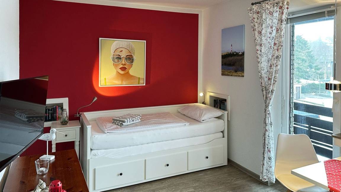 23 M² Ferienwohnung ∙ 1 Schlafzimmer ∙ 2 Gäste - Amrum