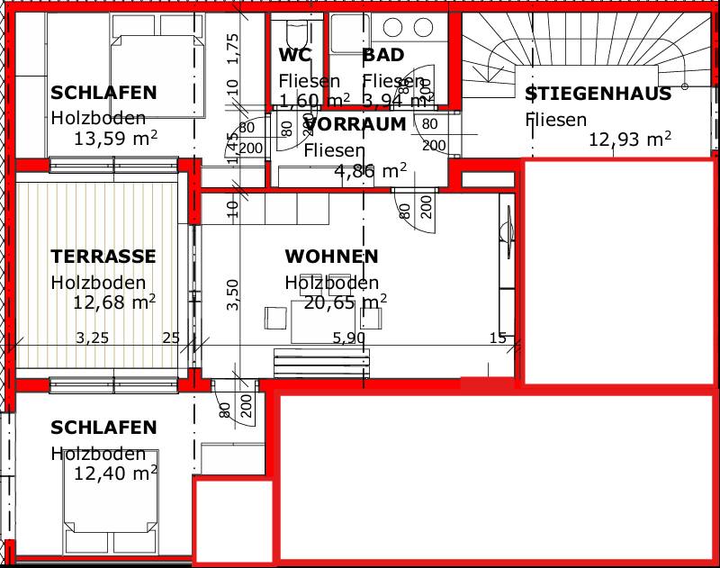60 M² Apartment ∙ 2 Bedrooms ∙ 5 Guests - Fieberbrunn