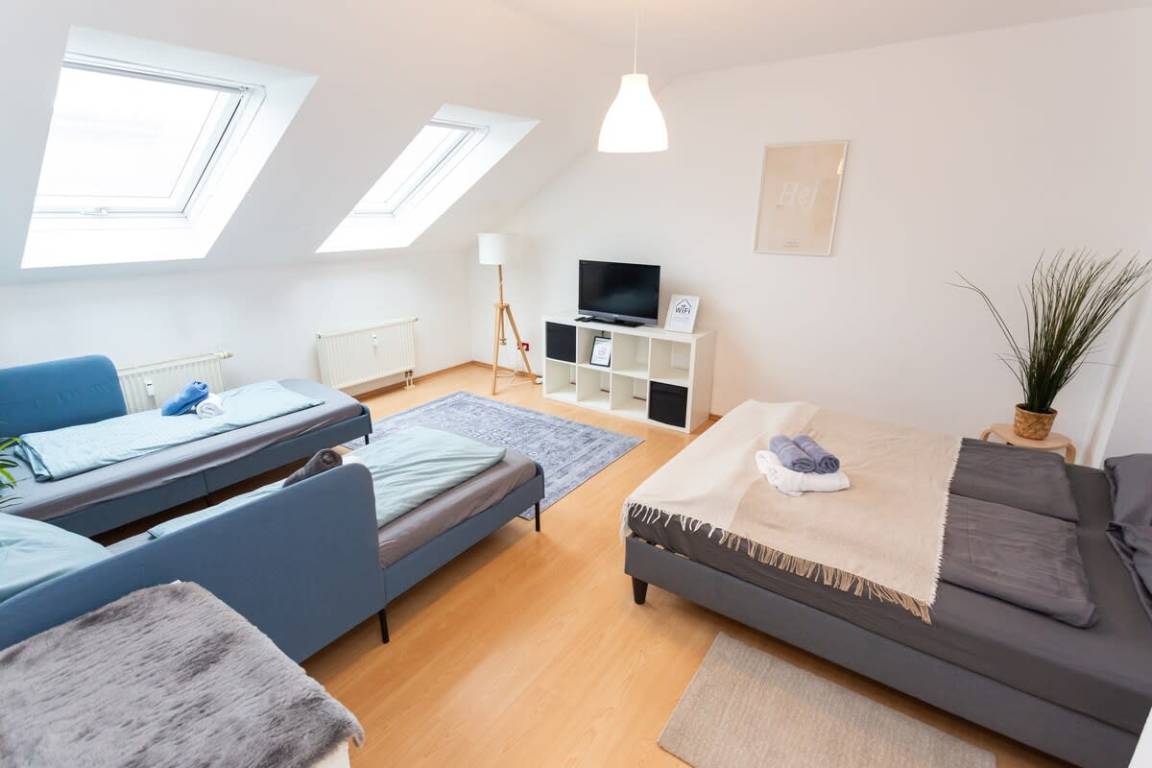 Apartment ∙ 2 Bedrooms ∙ 5 Guests - Halle (Saale)