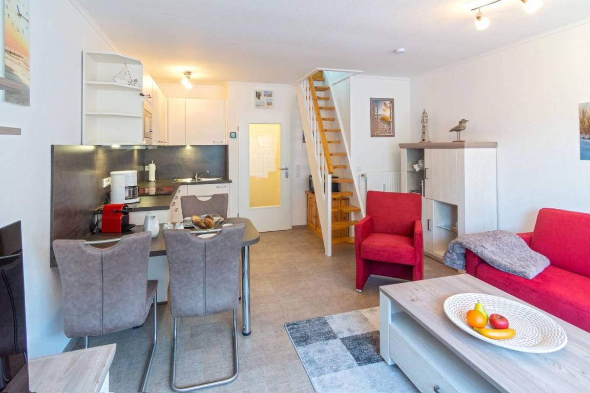 45 M² Ferienwohnung ∙ 1 Schlafzimmer ∙ 2 Gäste - Langeoog