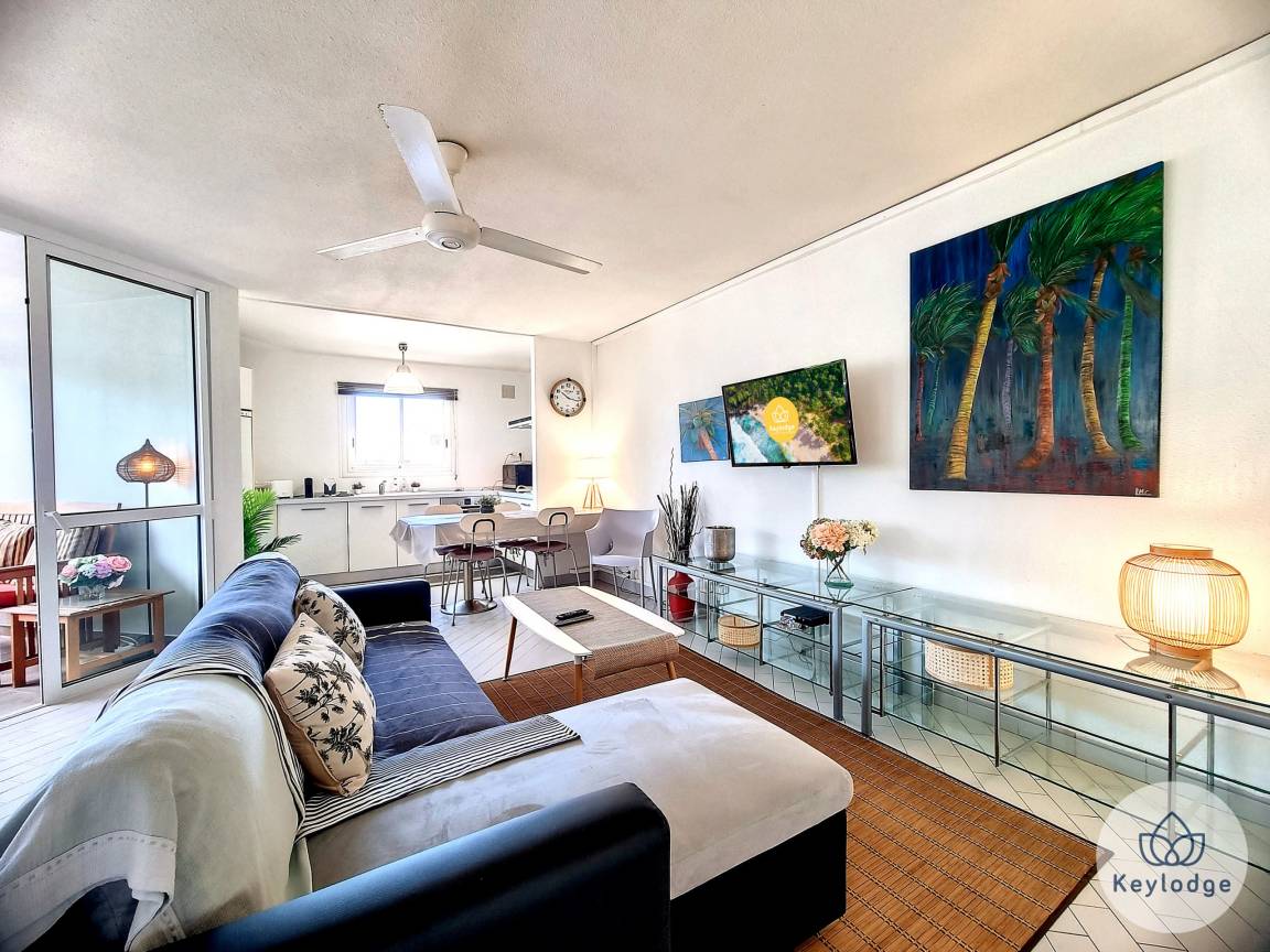 72 M² Appartement ∙ 2 Chambres ∙ 4 Personnes - Plage de Boucan Canot