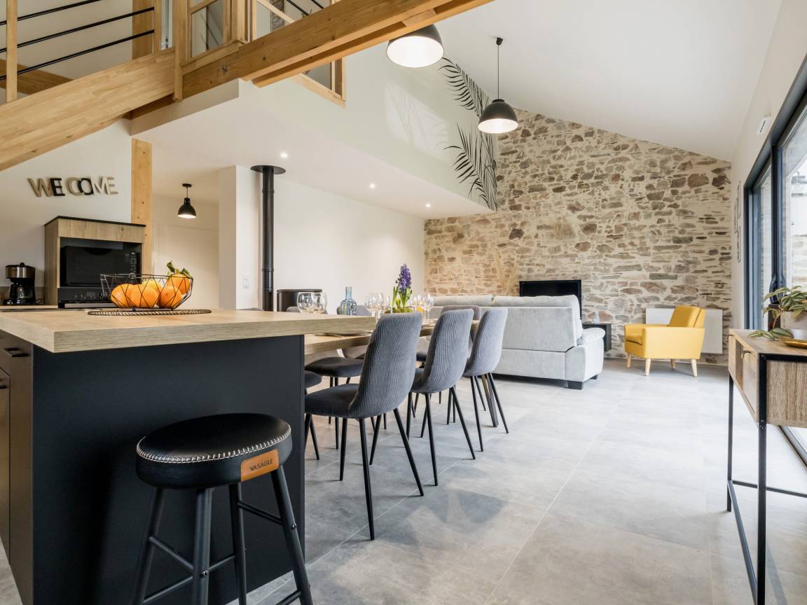 98 M² Cottage ∙ 3 Chambres ∙ 6 Personnes - Nort-sur-Erdre