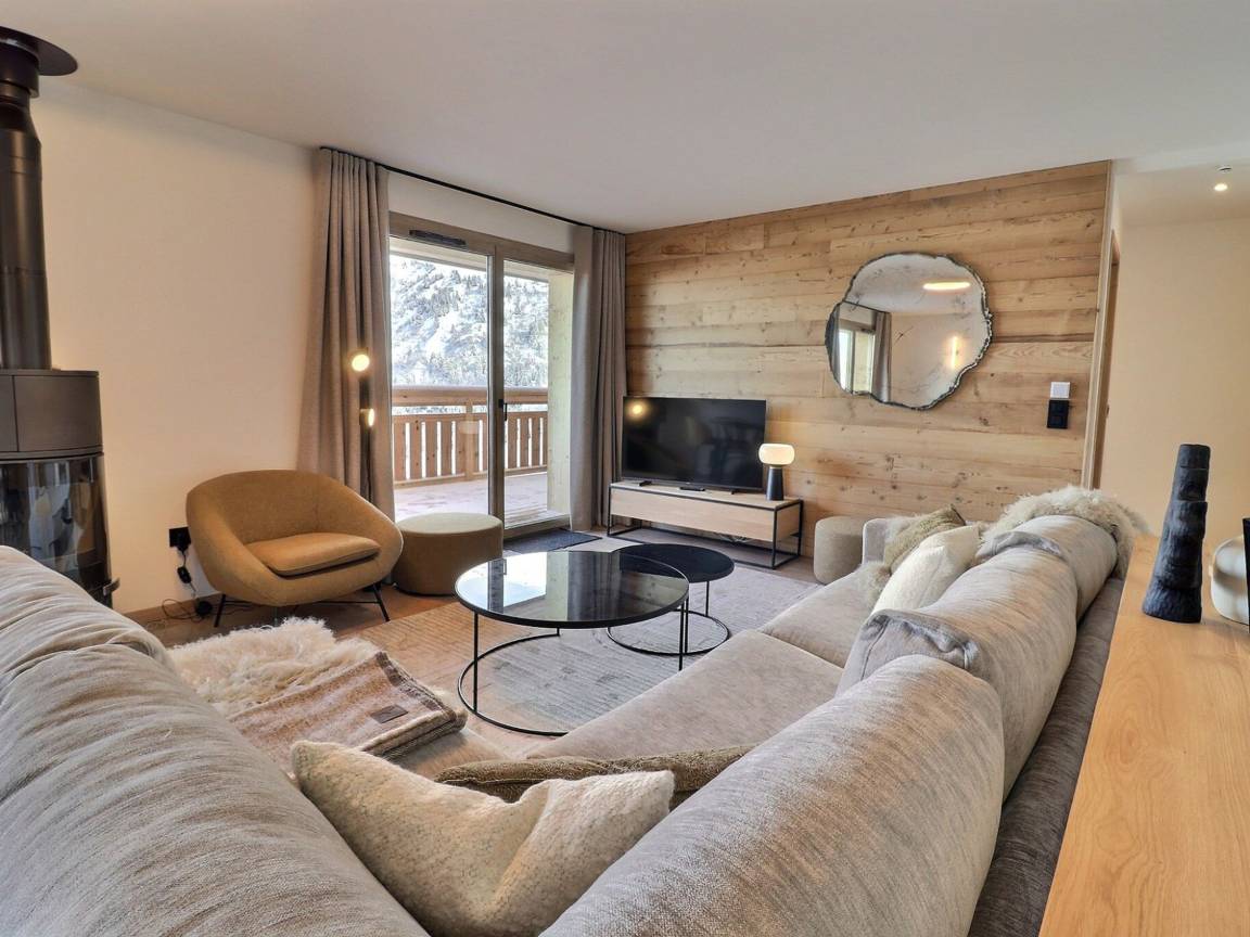 134 M² Appartement ∙ 3 Chambres ∙ 10 Personnes - Les Avanchers-Valmorel