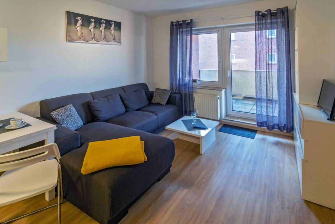 36 M² Ferienwohnung ∙ 1 Schlafzimmer ∙ 2 Gäste - Langeoog