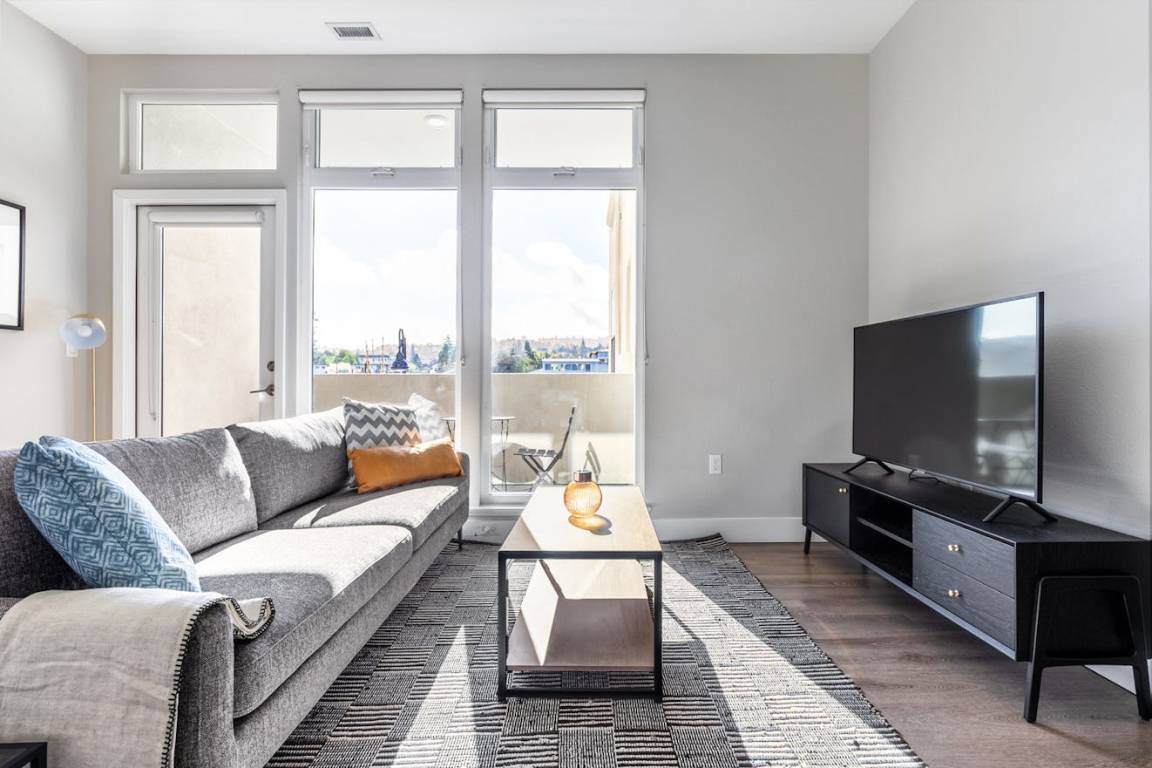94 M² Apartamento ∙ 2 Habitaciones ∙ 4 Huéspedes - San Carlos, CA