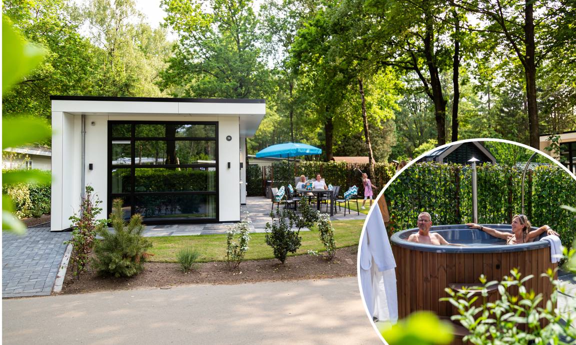 55 M² Vakantiepark ∙ 2 Slaapkamers ∙ 4 Gasten - Barneveld