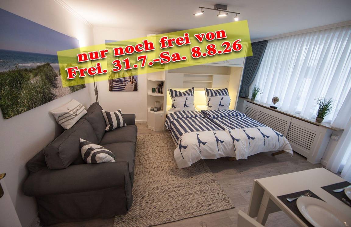 31 M² Appartement ∙ 1 Chambre ∙ 2 Personnes - Sylt
