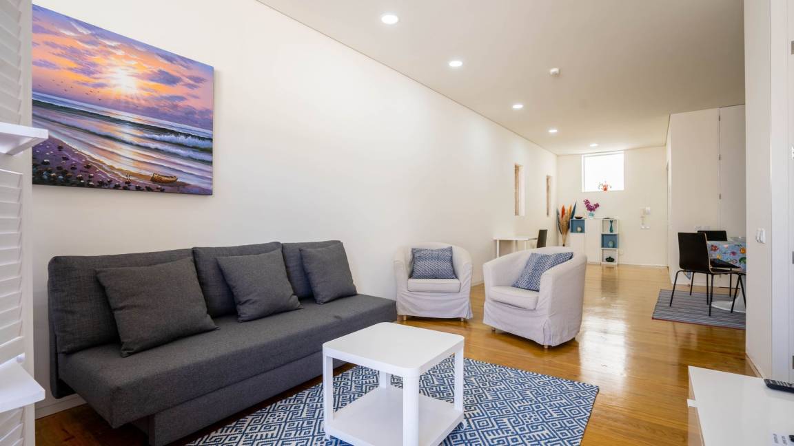 80 M² Ferienwohnung ∙ 1 Schlafzimmer ∙ 4 Gäste - Póvoa de Varzim