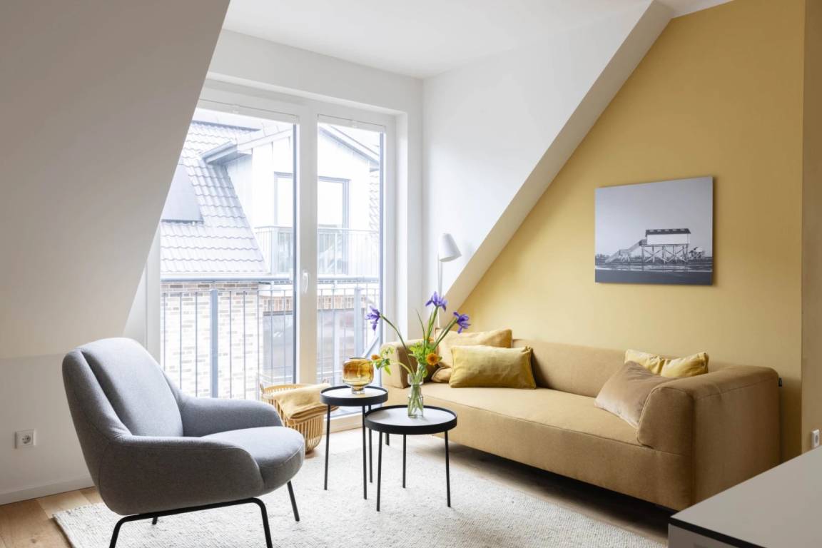 37 M² Ferienwohnung ∙ 1 Schlafzimmer ∙ 2 Gäste - Sankt Peter-Ording
