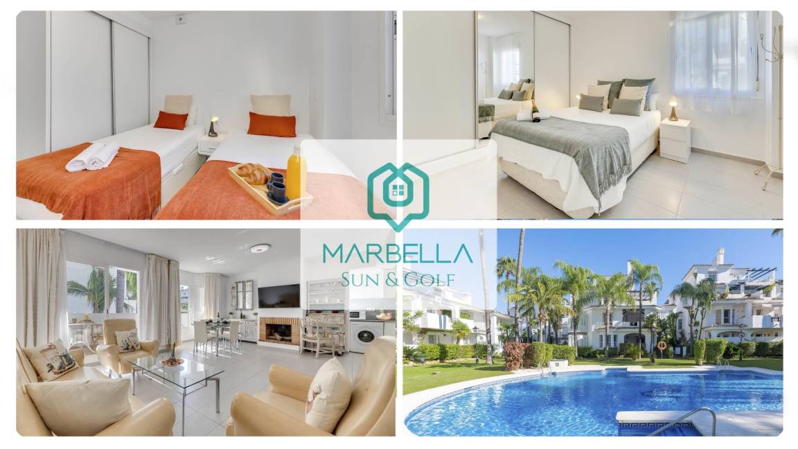90 M² Ferienwohnung ∙ 2 Schlafzimmer ∙ 4 Gäste - Marbella