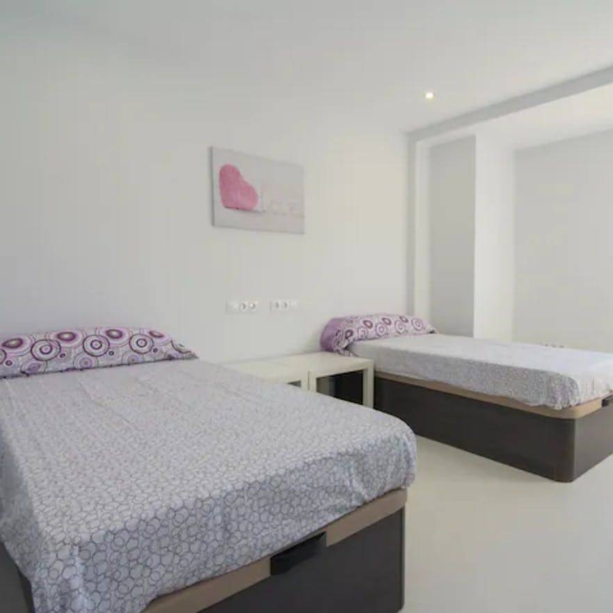 100 M² Ferienwohnung ∙ 3 Schlafzimmer ∙ 5 Gäste - Valencia