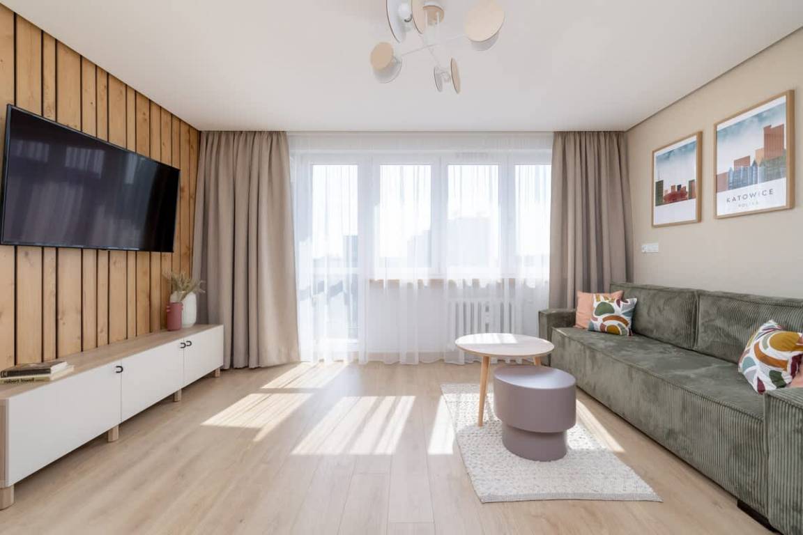 Apartament ∙ 1 Sypialnia ∙ 4 Gości - Katowice