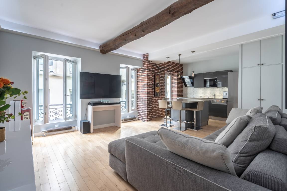 50 M² Ferienwohnung ∙ 1 Schlafzimmer ∙ 2 Gäste - Paris