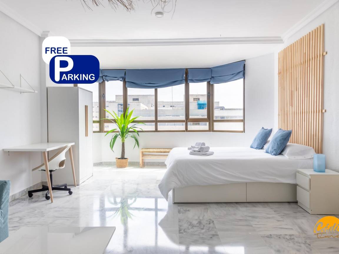 45 M² Ferienwohnung ∙ 1 Schlafzimmer ∙ 4 Gäste - Cádiz