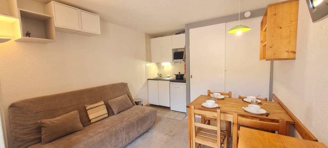 25 M² Studio Flat ∙ 4 Guests - Les Deux Alpes