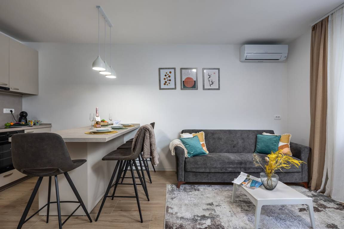 40 M² Ferienwohnung ∙ 1 Schlafzimmer ∙ 3 Gäste - Rijeka