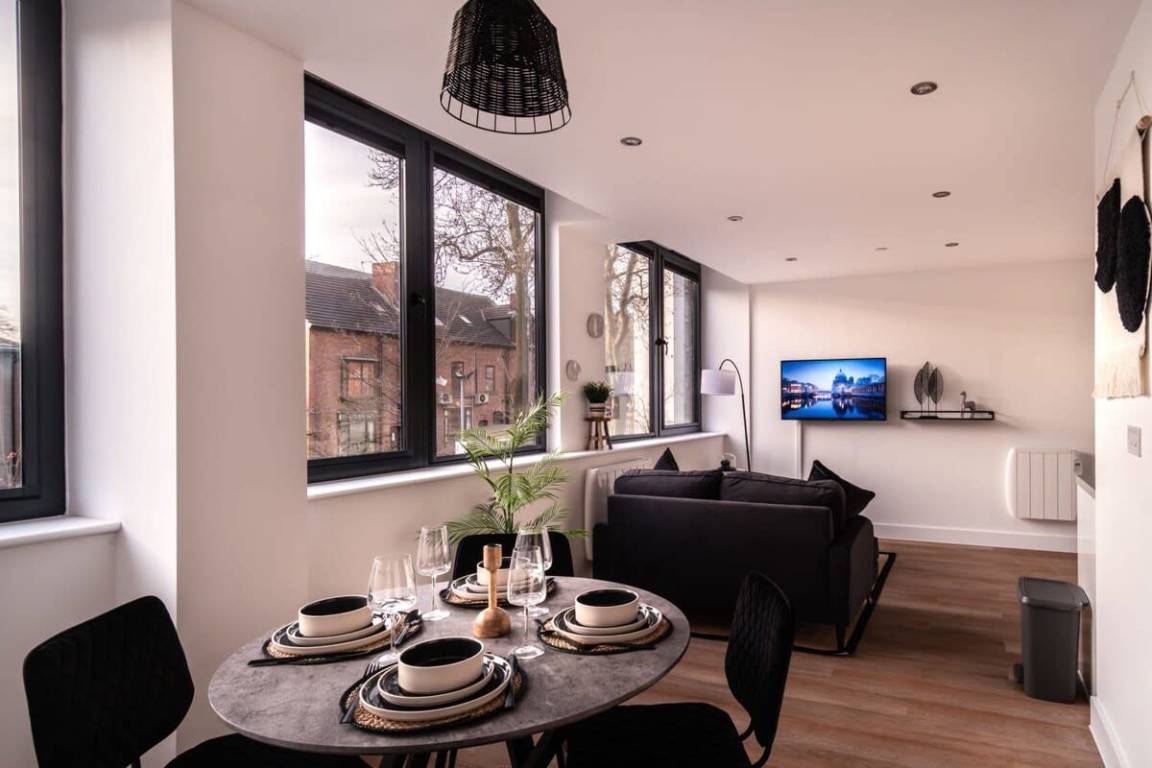 48 M² Apartamento ∙ 1 Habitación ∙ 2 Huéspedes - Altrincham