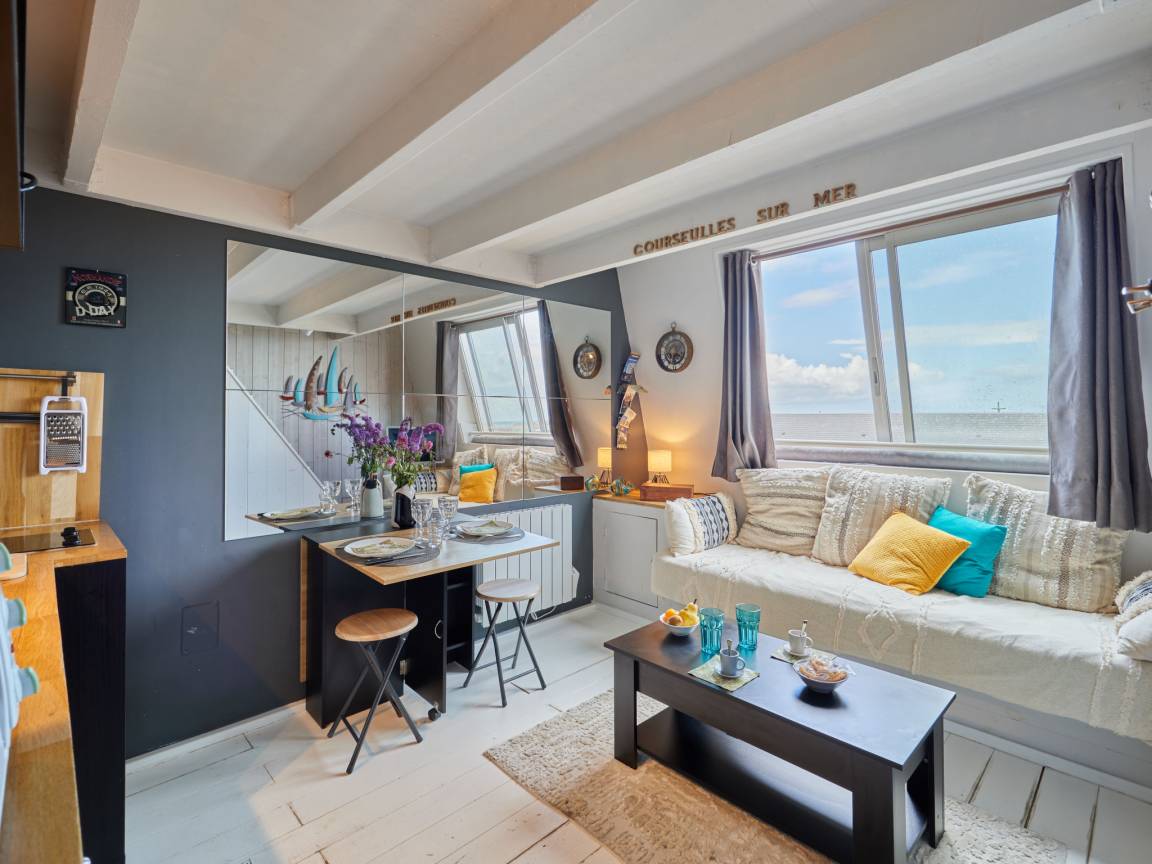 21 M² Appartement ∙ 1 Chambre ∙ 3 Personnes - Courseulles-sur-Mer