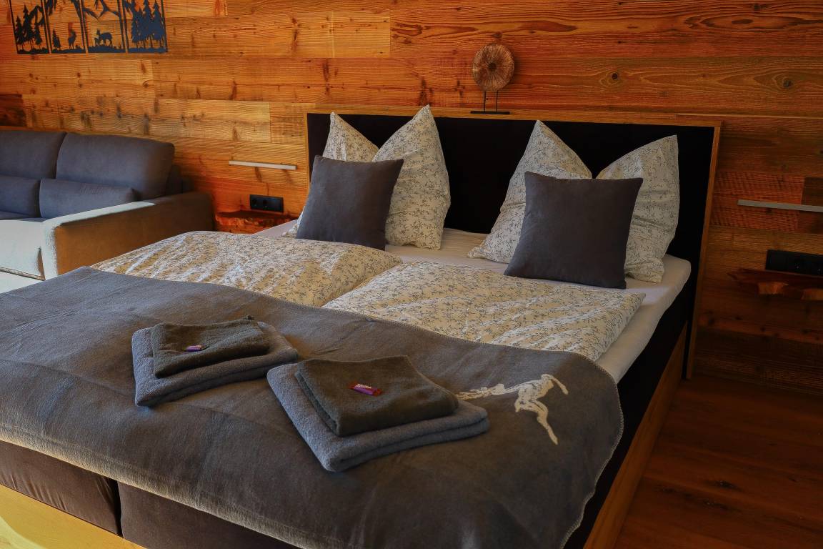 40 M² Ferienwohnung ∙ 1 Schlafzimmer ∙ 4 Gäste - Steibis