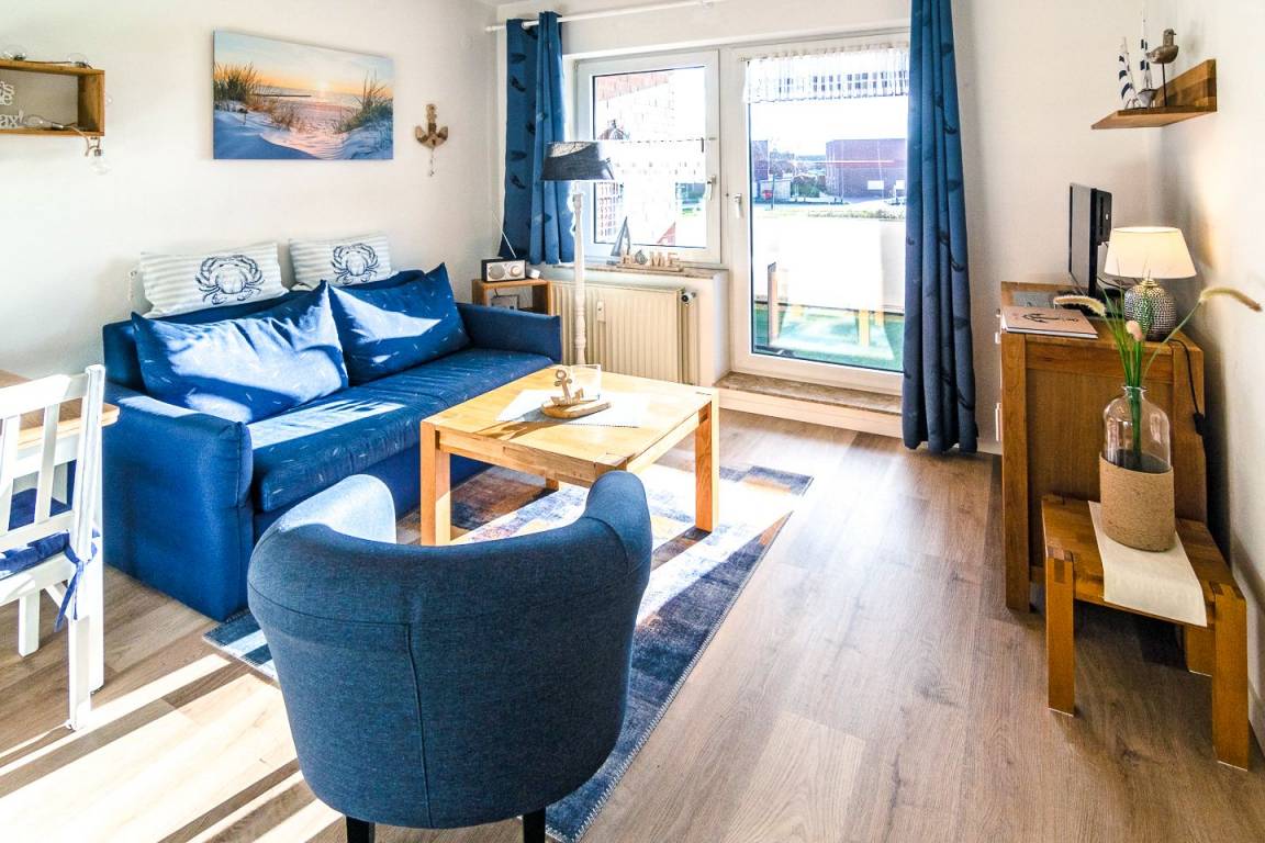 40 M² Ferienwohnung ∙ 1 Schlafzimmer ∙ 2 Gäste - Langeoog