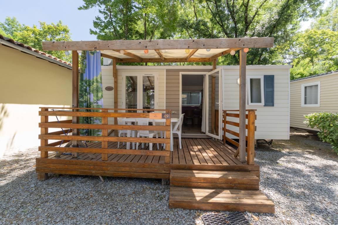 23 M² Camping ∙ 3 Chambres ∙ 4 Personnes - Aubenas