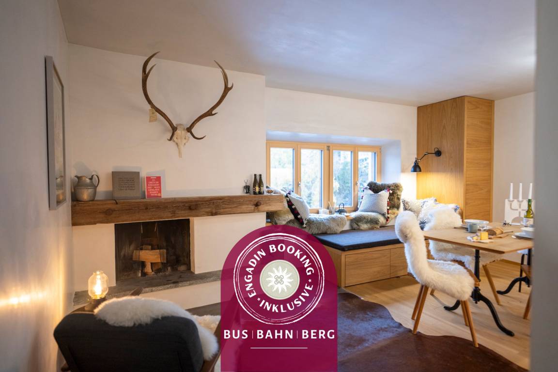 67 M² Apartment ∙ 2 Bedrooms ∙ 4 Guests - Scuol