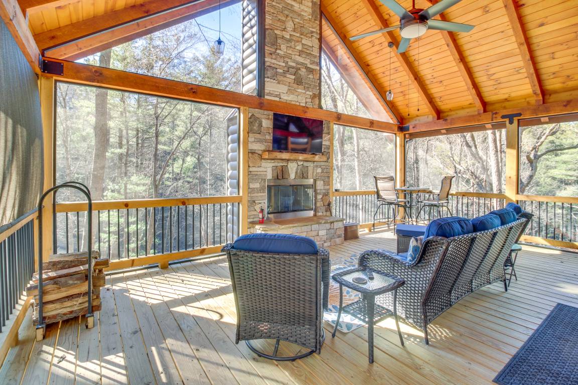 185 M² House ∙ 3 Bedrooms ∙ 6 Guests - Ellijay