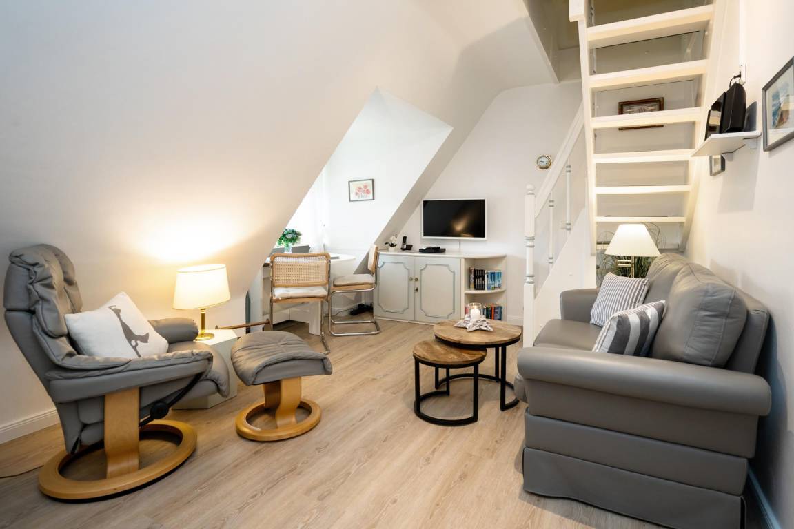 42 M² Ferienwohnung ∙ 1 Schlafzimmer ∙ 2 Gäste - Keitum