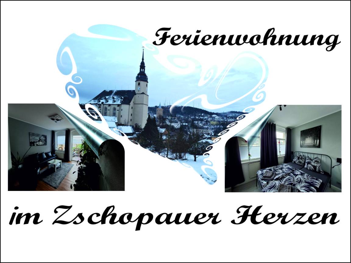 40 M² Ferienwohnung ∙ 1 Schlafzimmer ∙ 2 Gäste - Zschopau
