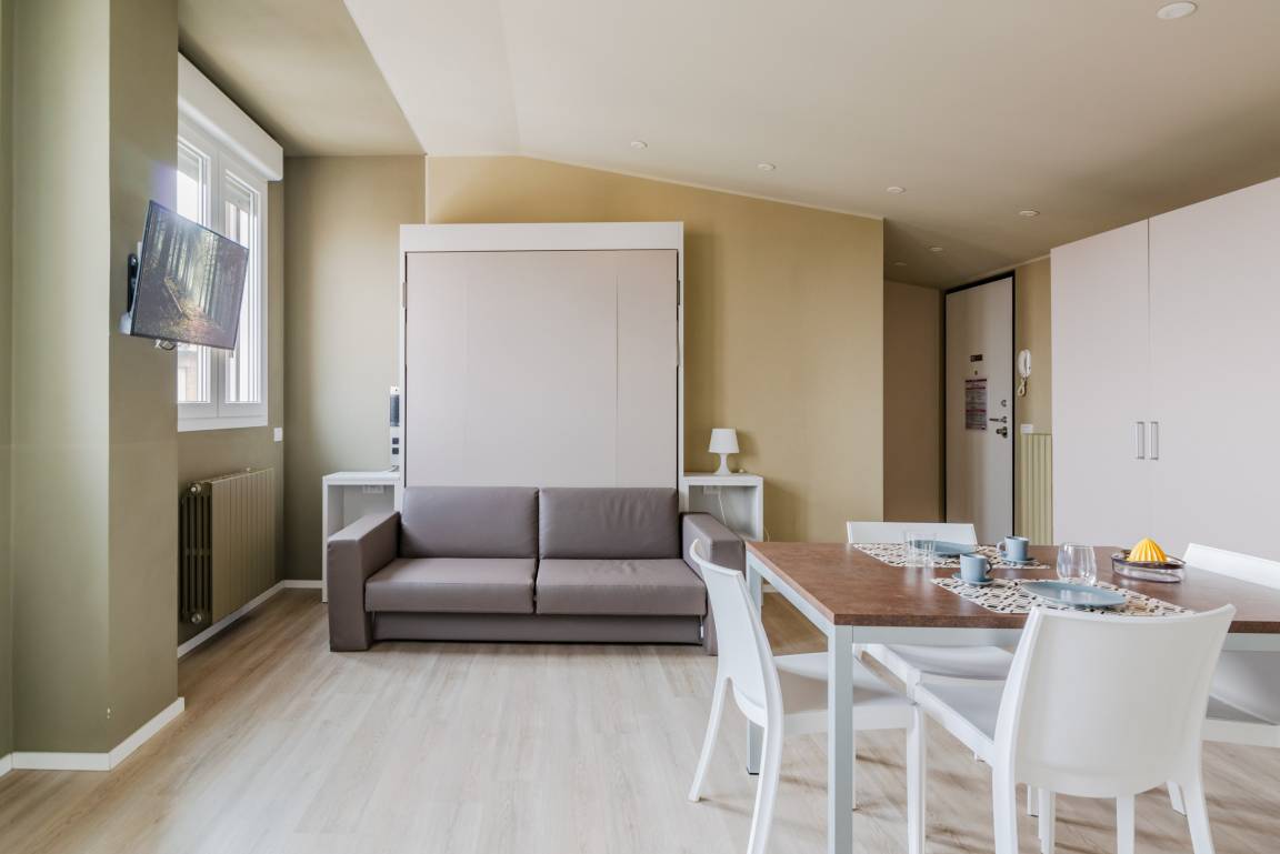 28 M² Studio Flat ∙ 2 Guests - Pavia