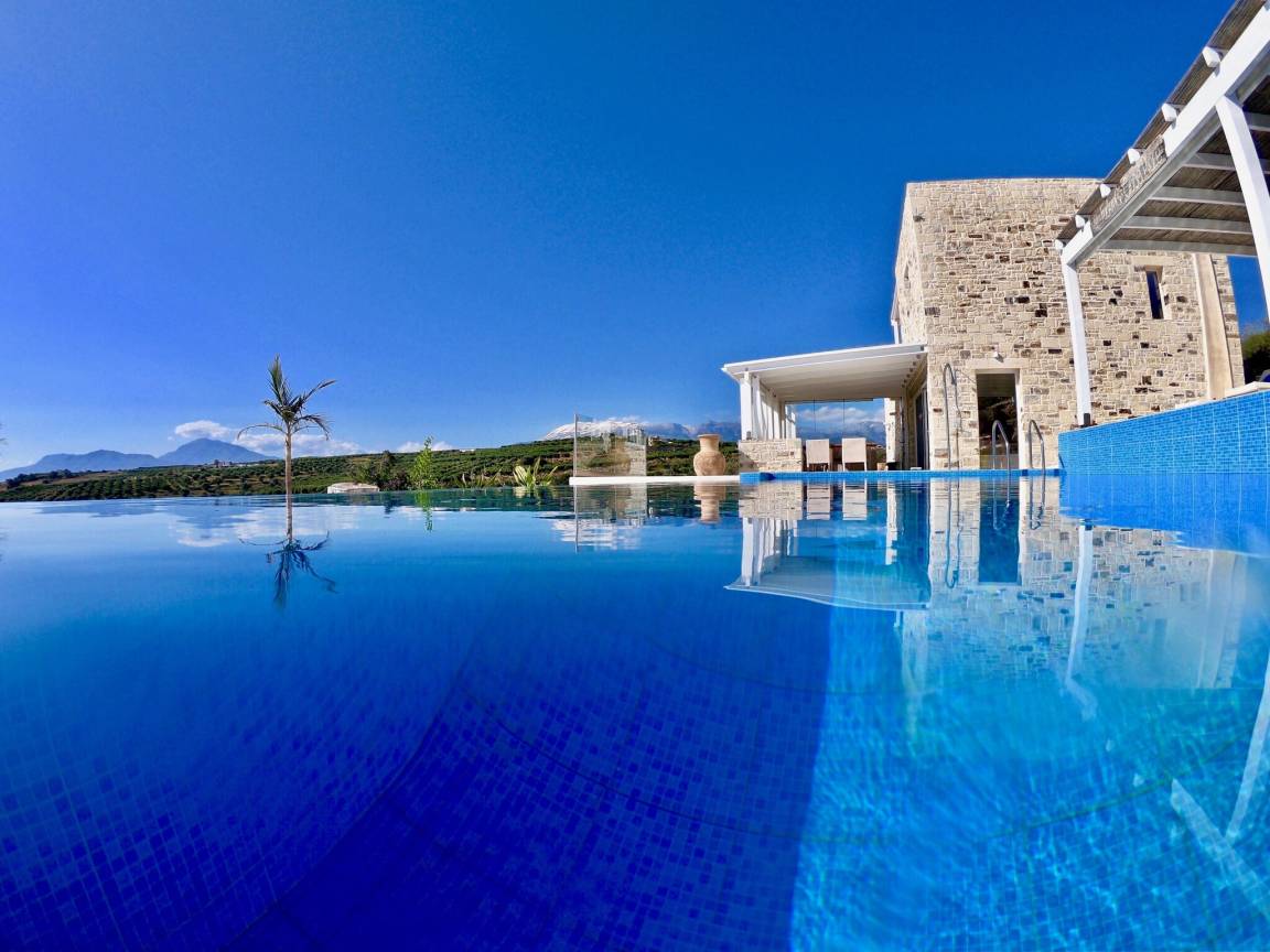 520 M² Villa ∙ 4 Habitaciones ∙ 8 Huéspedes - Pitsidia