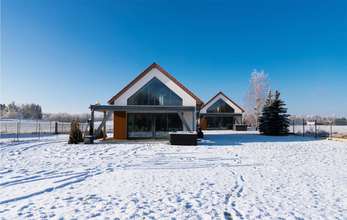 120 M² Ferienhaus ∙ 4 Schlafzimmer ∙ 8 Gäste - Mikołajki