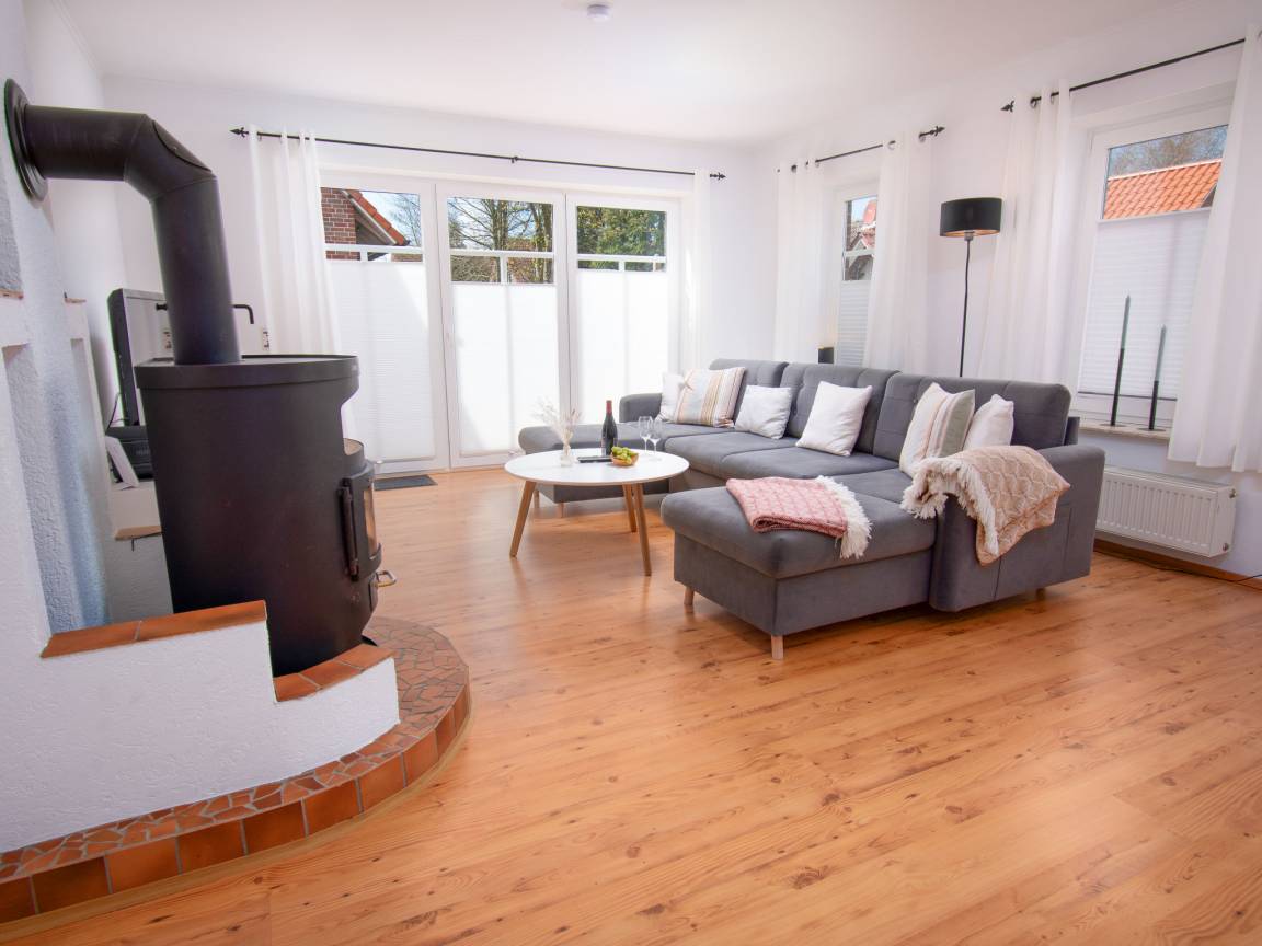 120 M² Ferienhaus ∙ 3 Schlafzimmer ∙ 6 Gäste - Norden