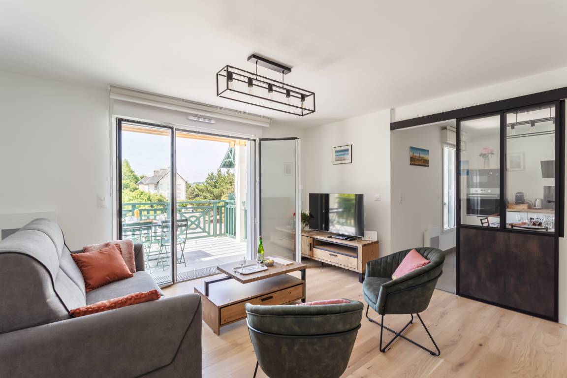 70 M² Appartement ∙ 2 Slaapkamers ∙ 4 Gasten - Plurien