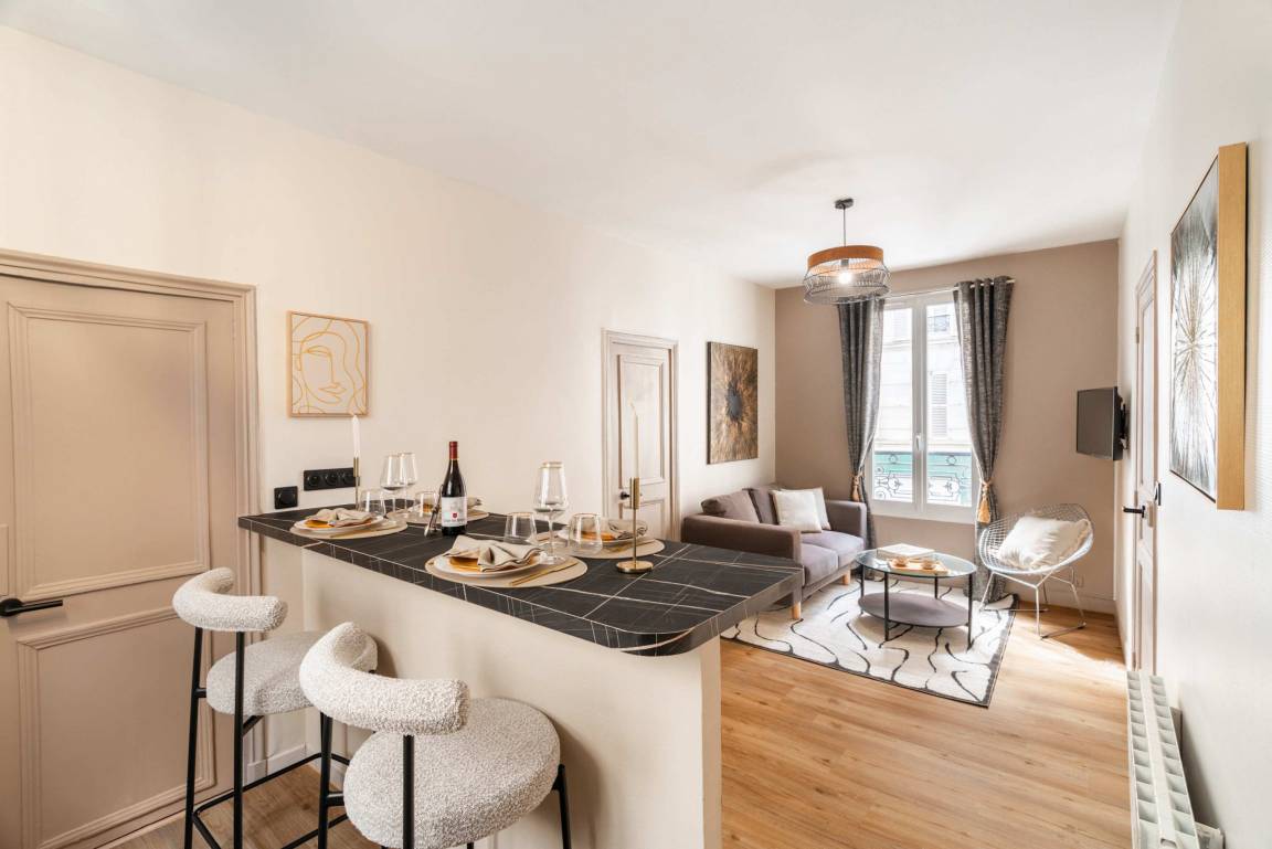 46 M² Appartement ∙ 2 Chambres ∙ 5 Personnes - Porte d'Orléans