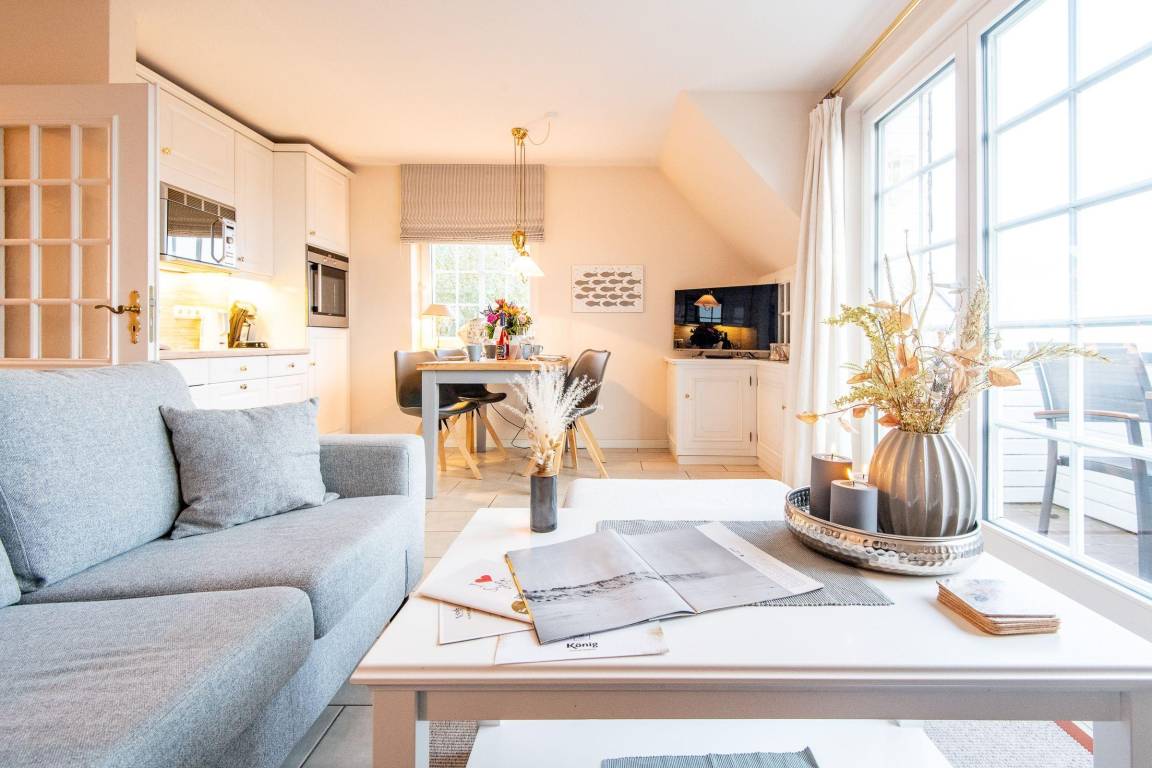 74 M² Ferienwohnung ∙ 2 Schlafzimmer ∙ 4 Gäste - Keitum