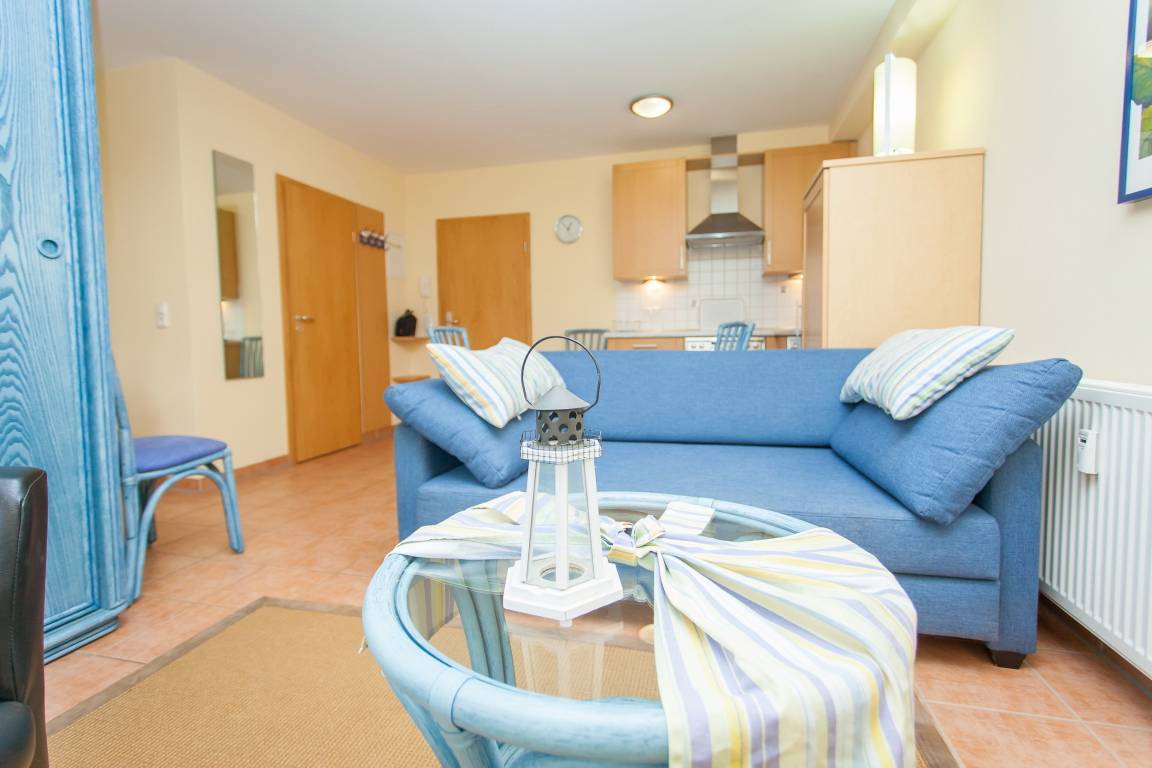 44 M² Ferienwohnung ∙ 1 Schlafzimmer ∙ 2 Gäste - Zingst