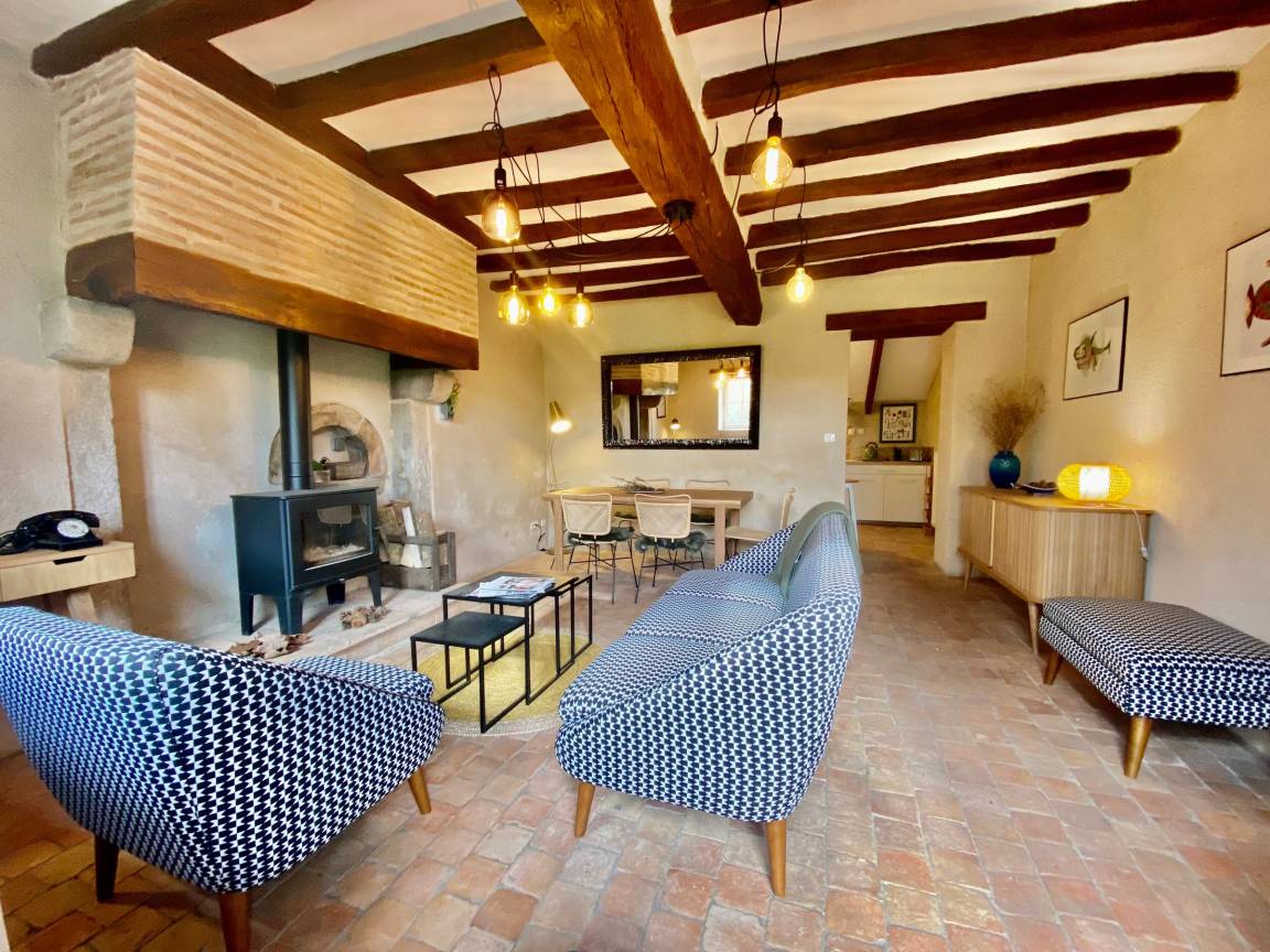 93 M² Cottage ∙ 3 Chambres ∙ 5 Personnes - La Flèche