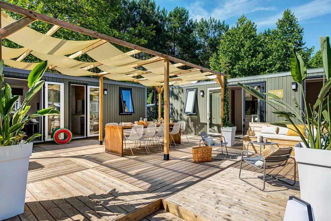 62 M² Mobil-home ∙ 5 Chambres ∙ 10 Personnes - Seignosse