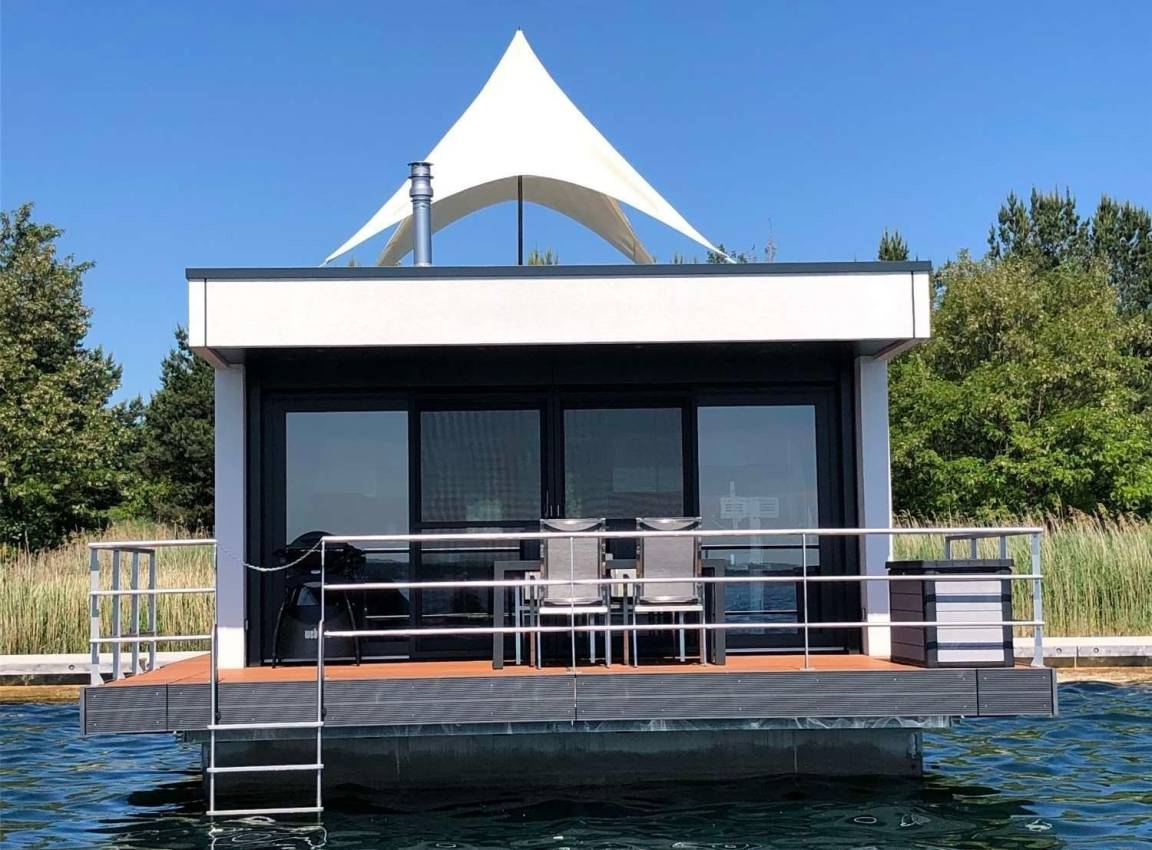 45 M² Hausboot ∙ 2 Schlafzimmer ∙ 4 Gäste - 
