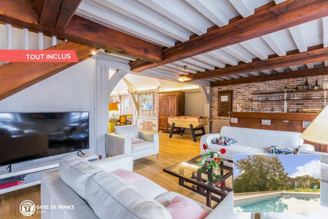 310 M² Gîte ∙ 5 Chambres ∙ 12 Personnes - Normandie