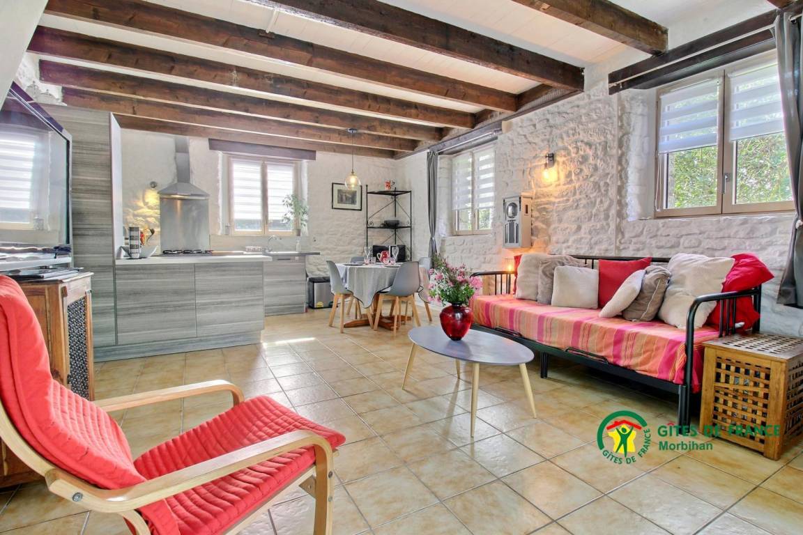 50 M² Gîte ∙ 1 Habitación ∙ 4 Huéspedes - Morbihan