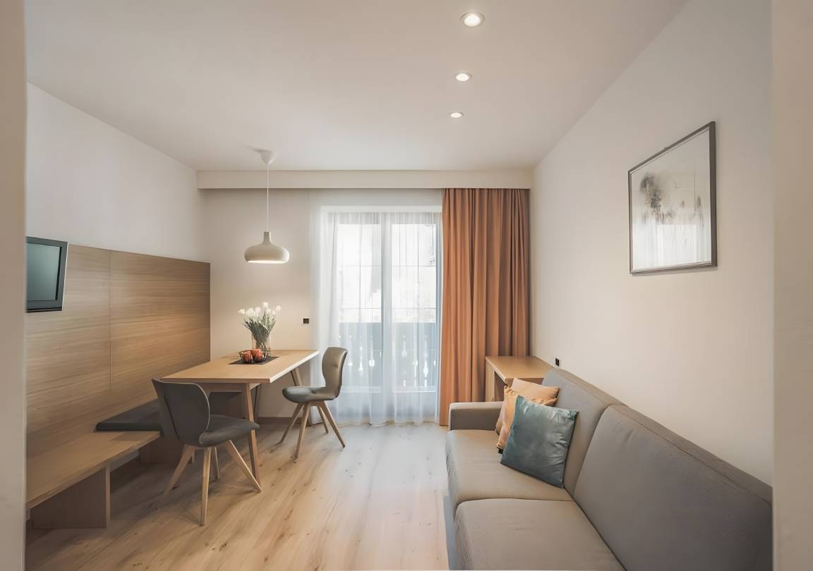 45 M² Ferienwohnung ∙ 1 Schlafzimmer ∙ 4 Gäste - Goldrain