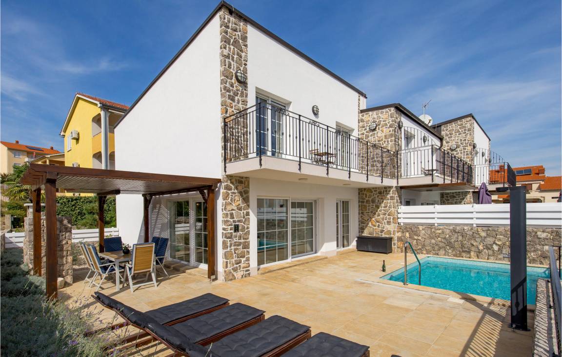 105 M² Casa ∙ 3 Habitaciones ∙ 6 Huéspedes - Krk