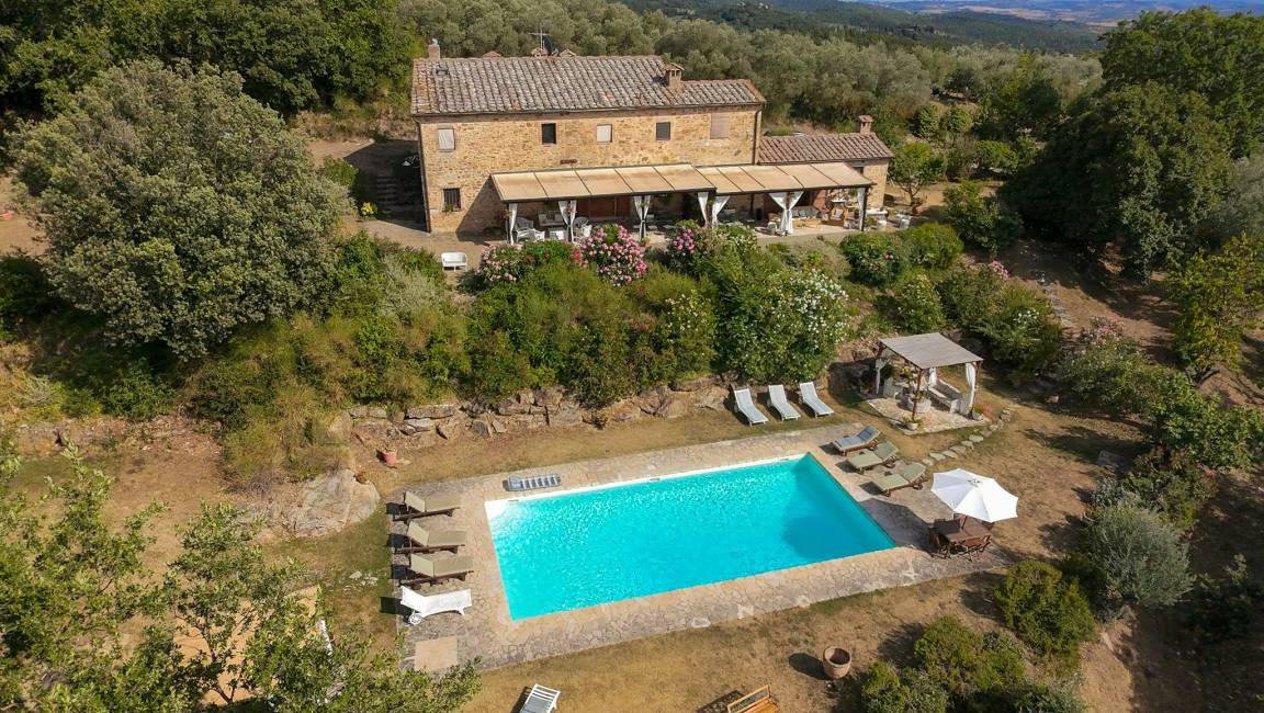 180 M² Huis ∙ 3 Slaapkamers ∙ 6 Gasten - Monteriggioni