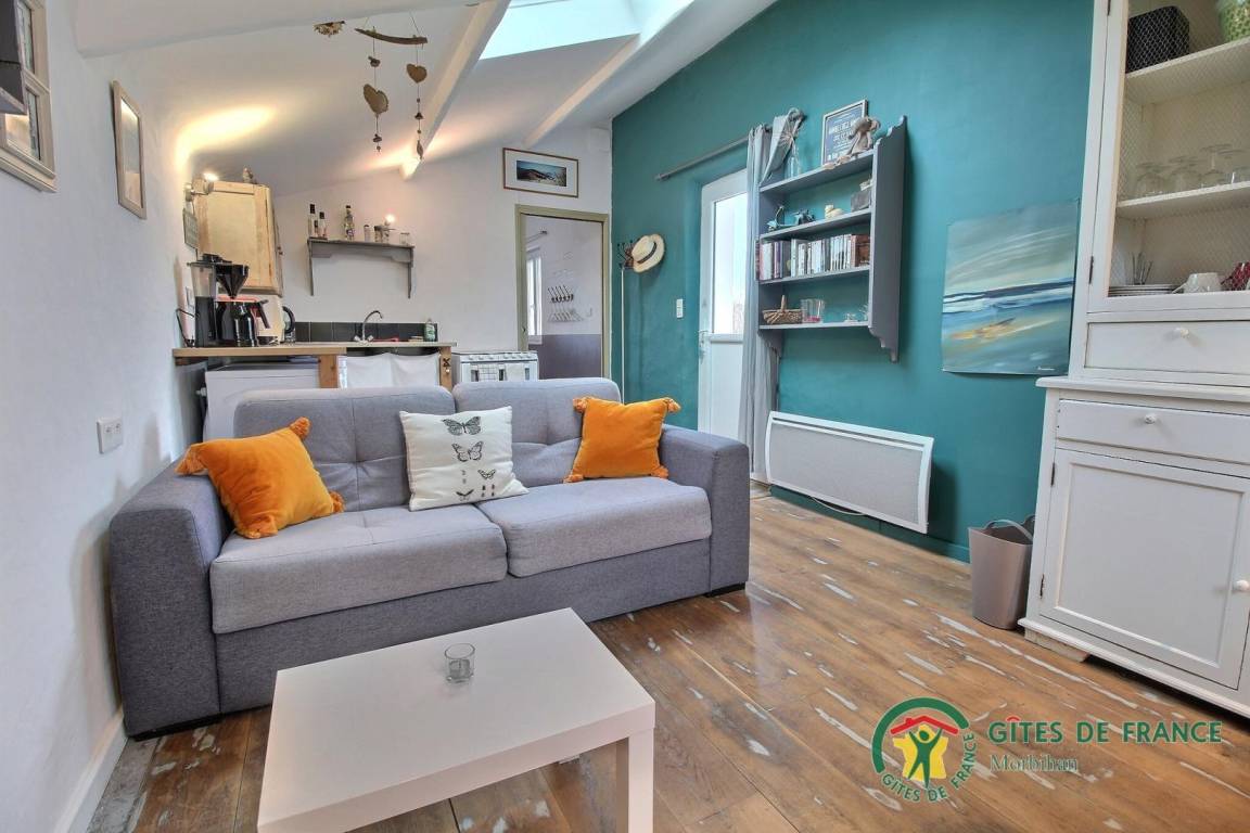 30 M² Gîte ∙ 1 Chambre ∙ 2 Personnes - Le Palais