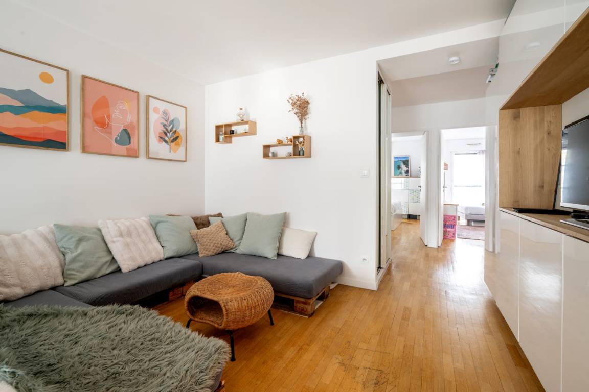 70 M² Ferienwohnung ∙ 2 Schlafzimmer ∙ 4 Gäste - Boulogne-Billancourt