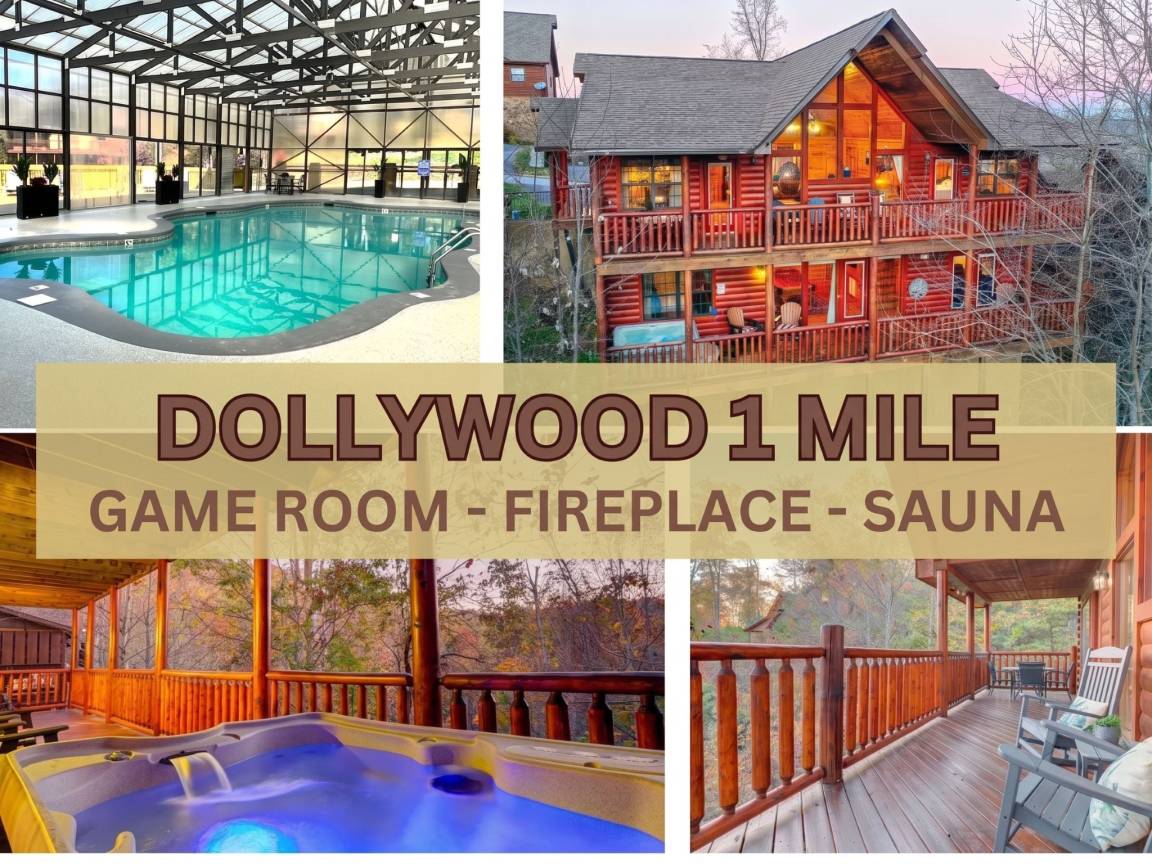 Cabin ∙ 4 Bedrooms ∙ 10 Guests - Pigeon Forge, TN