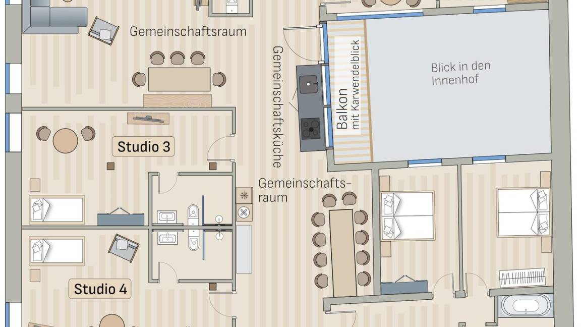 320 M² Apartment ∙ 7 Bedrooms ∙ 12 Guests - Mittenwald
