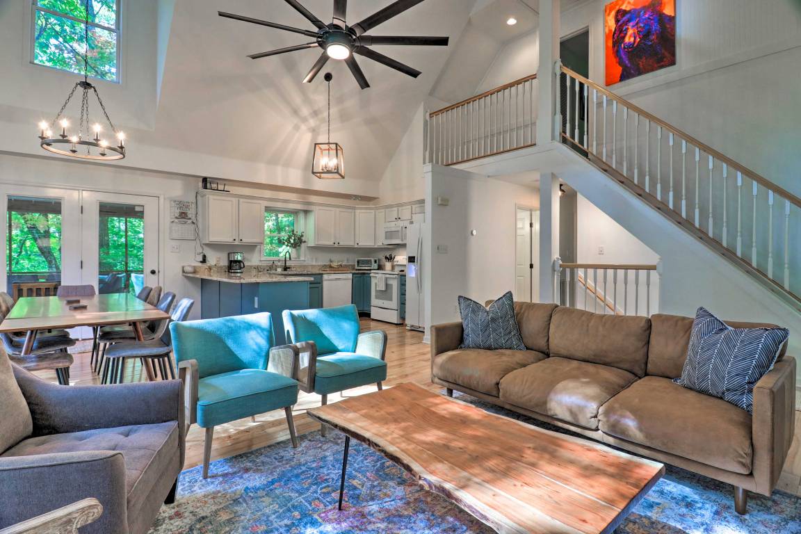 260 M² House ∙ 4 Bedrooms ∙ 12 Guests - Cashiers, NC